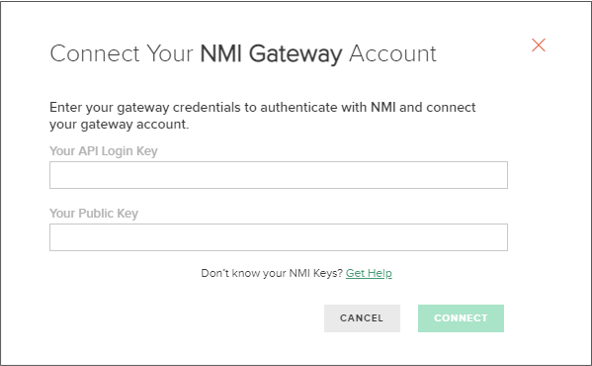 How To Connect Finsync And The Nmi Gateway